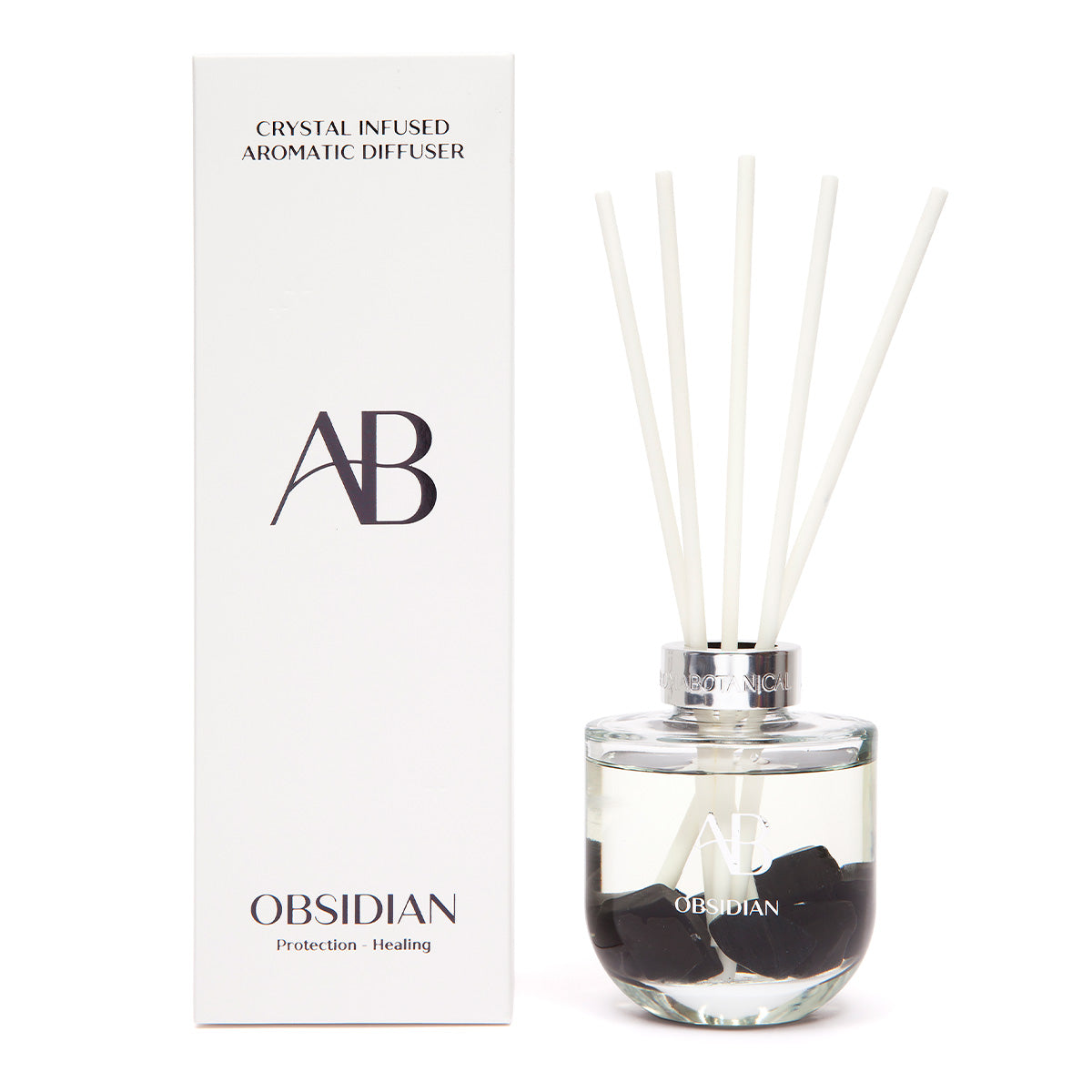 Obsidian Crystal 200ml Diffuser Home Fragrance Co Au Retail